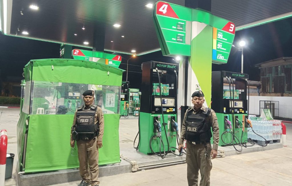 เปิดสัญญาณไฟวาบวาบ – สถานีตำรวจภูธรตะโหมด